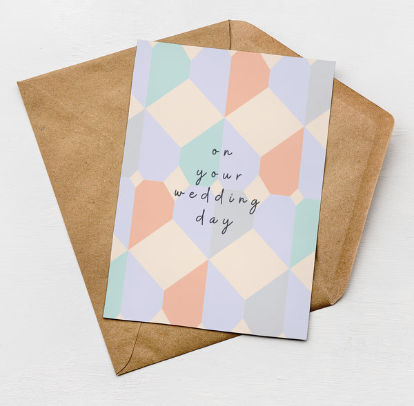 On Your Wedding Day Card | Wedding Day Collection | Greenwich Paper Studio