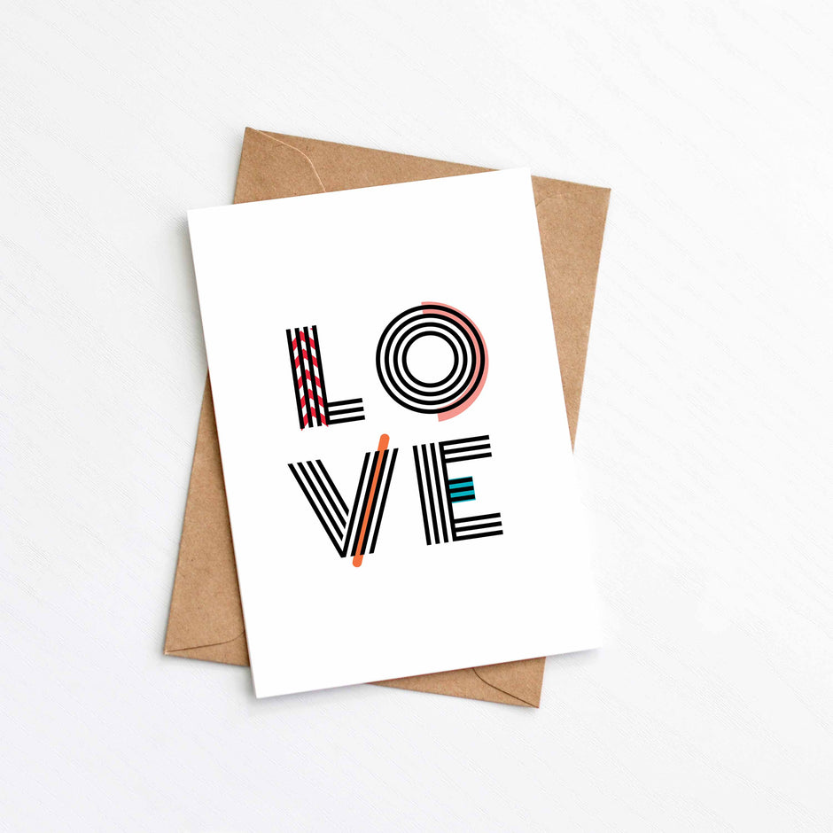 Love and Friendship Cards | Modern Paper Goods | Greenwich Paper Studio